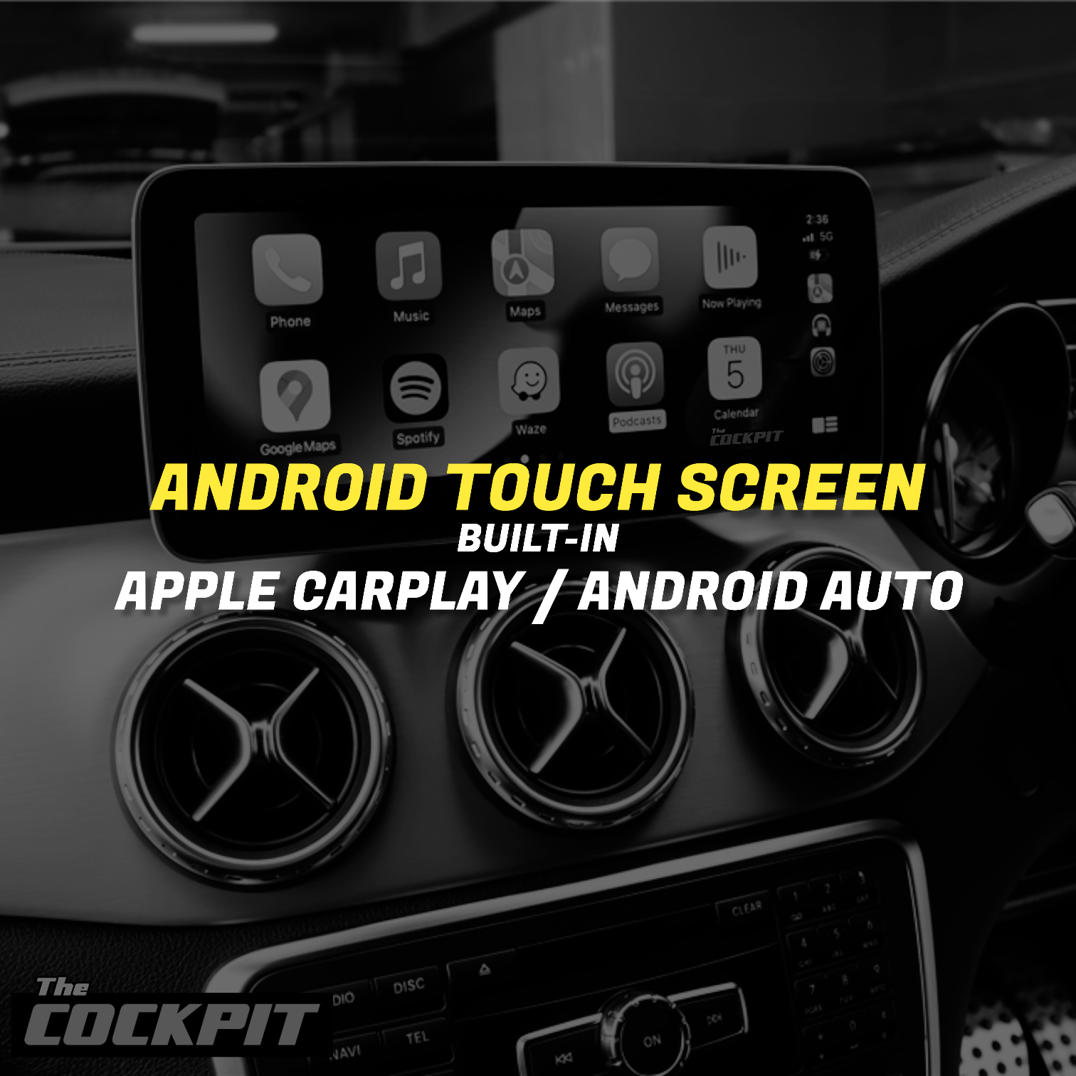 MERCEDES ANDROID SCREEN – The Cockpit UK
