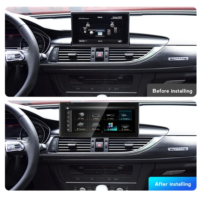 AUDI A6 / S6 / RS6 C7 ANDROID 12 SCREEN UPGRADE – The Cockpit UK