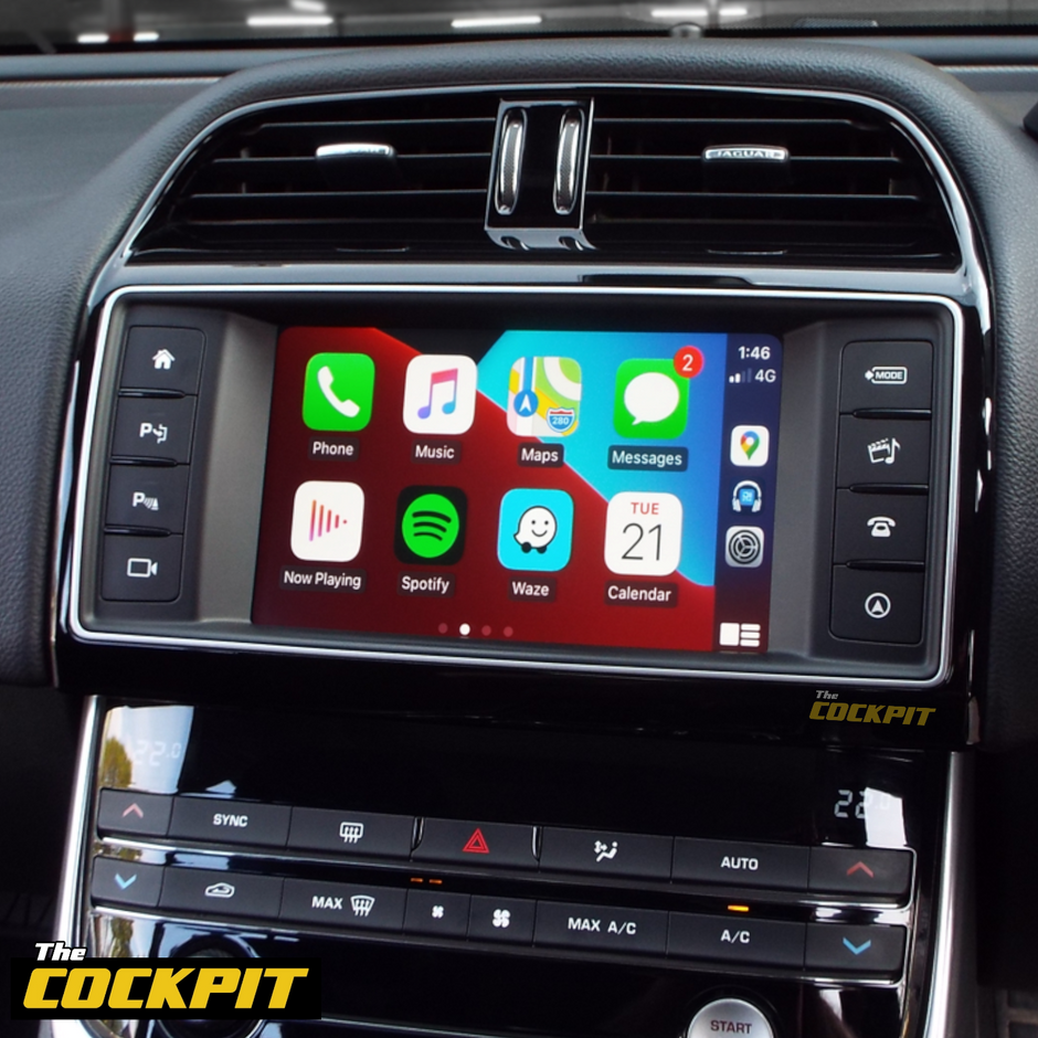 JAGUAR APPLE CARPLAY & ANDROID AUTO INTEGRATION – The Cockpit UK