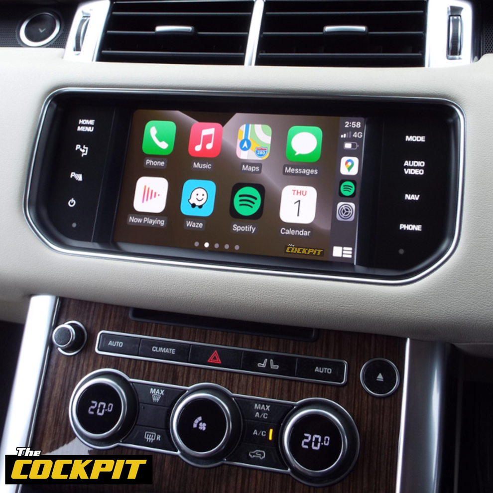 LAND ROVER SPORT APPLE CARPLAY AND ANDROID AUTO INTERFACE – The Cockpit UK