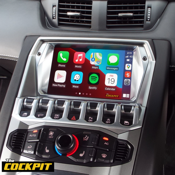 LAMBORGHINI AVENTADOR APPLE CARPLAY & ANDROID AUTO INTERFACE – The ...
