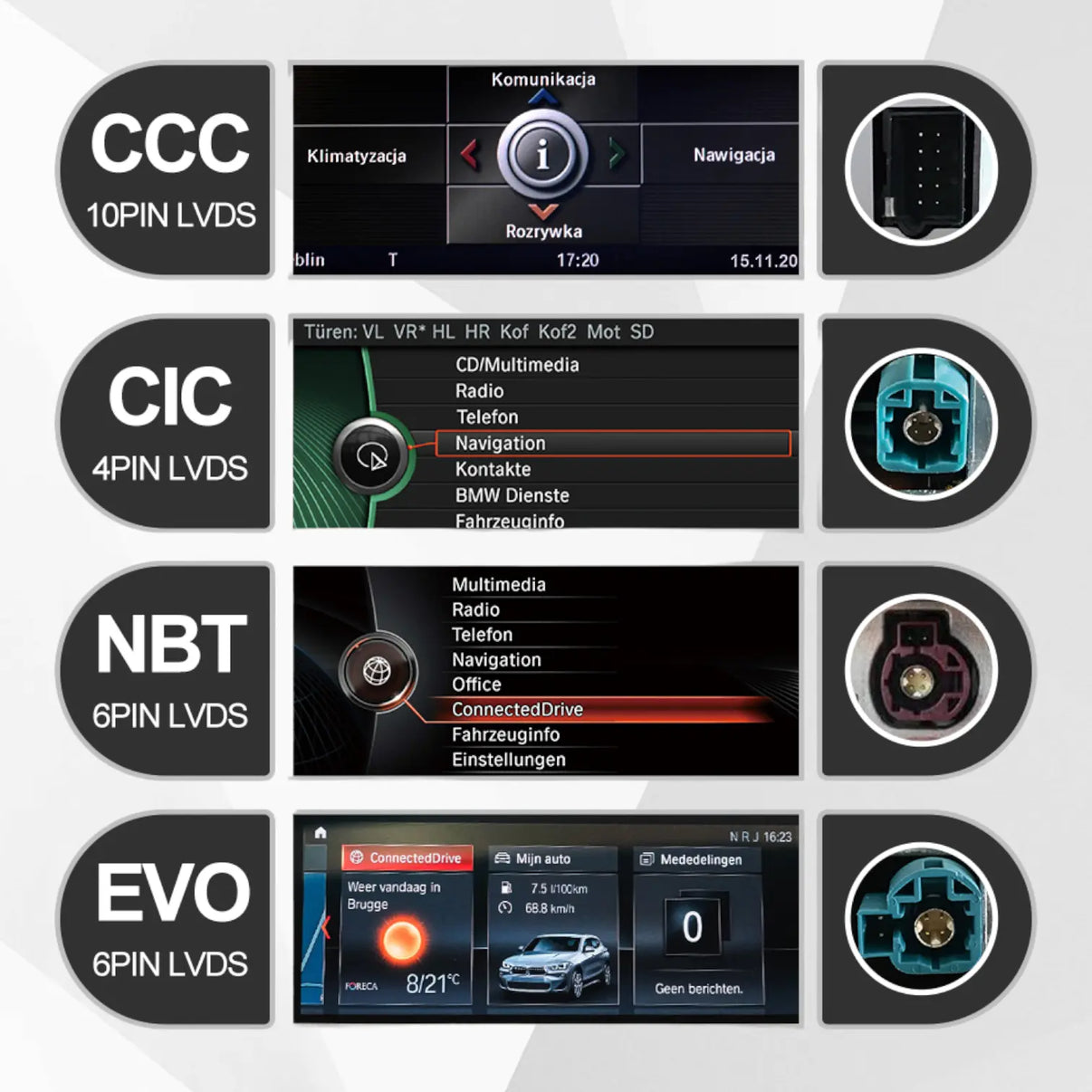 BMW 1 SERIES F20, F21 APPLE CARPLAY AND ANDROID AUTO INTERFACE – The ...
